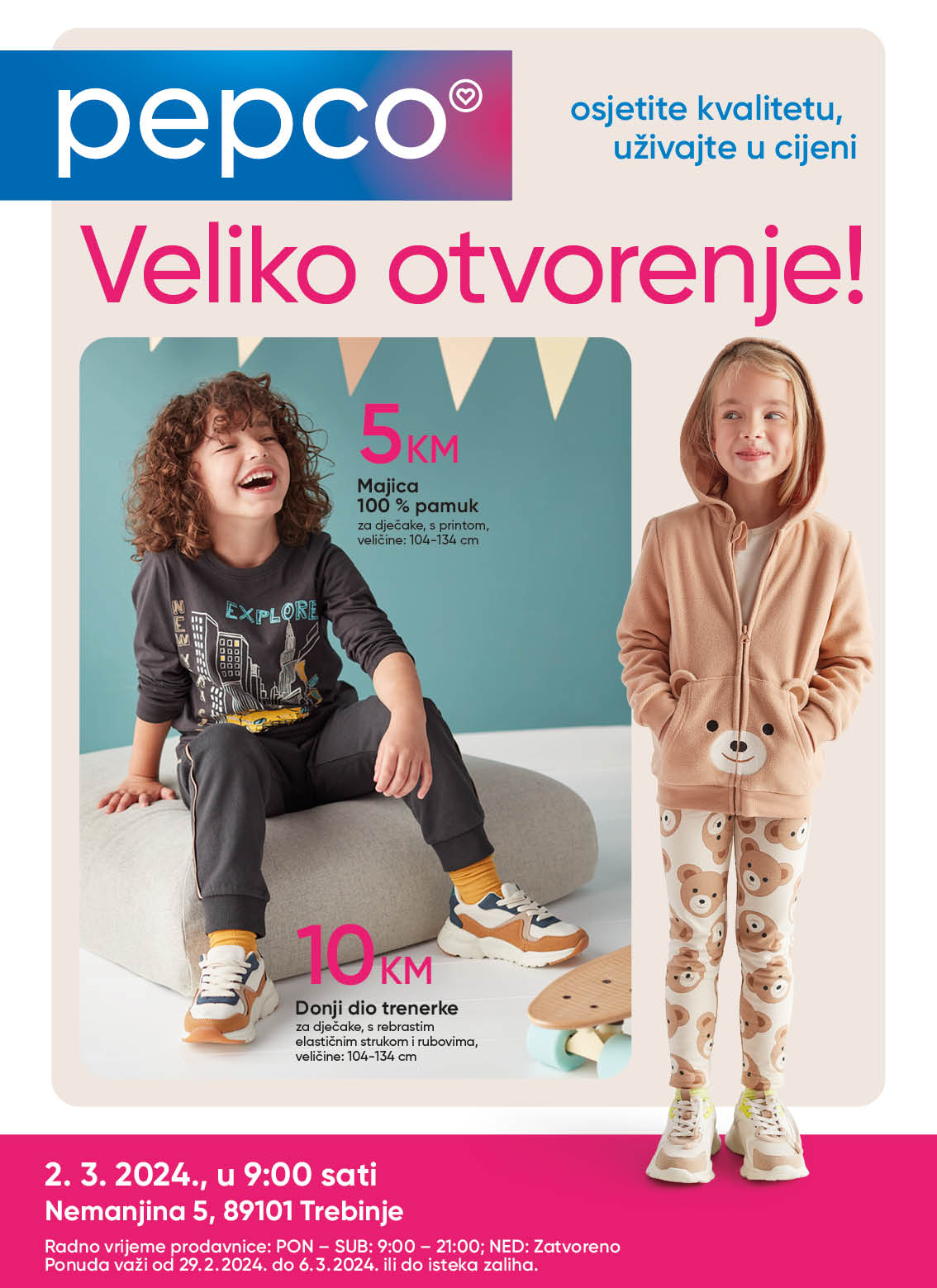 Veliko otvorenje Trebinje - Pepco Bosna i Hercegovina